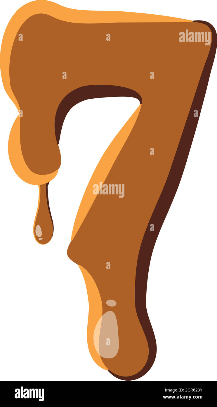 Icon number 7 Stock Vector Images - Alamy
