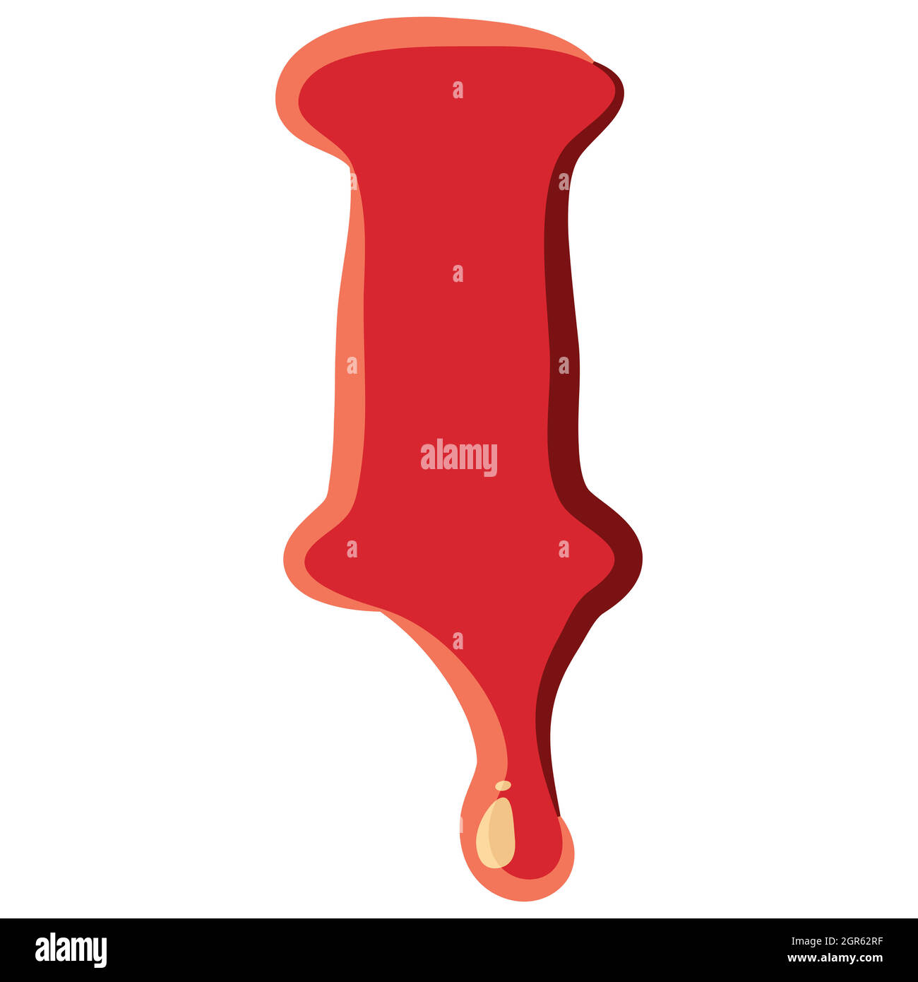 I letter isolated on white background Stock Vector Image & Art - Alamy