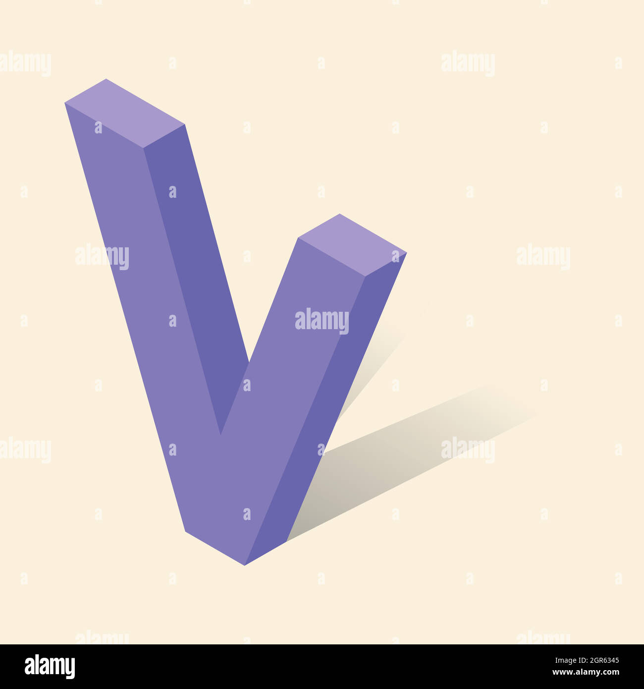 3d v Stock Vector Images - Alamy