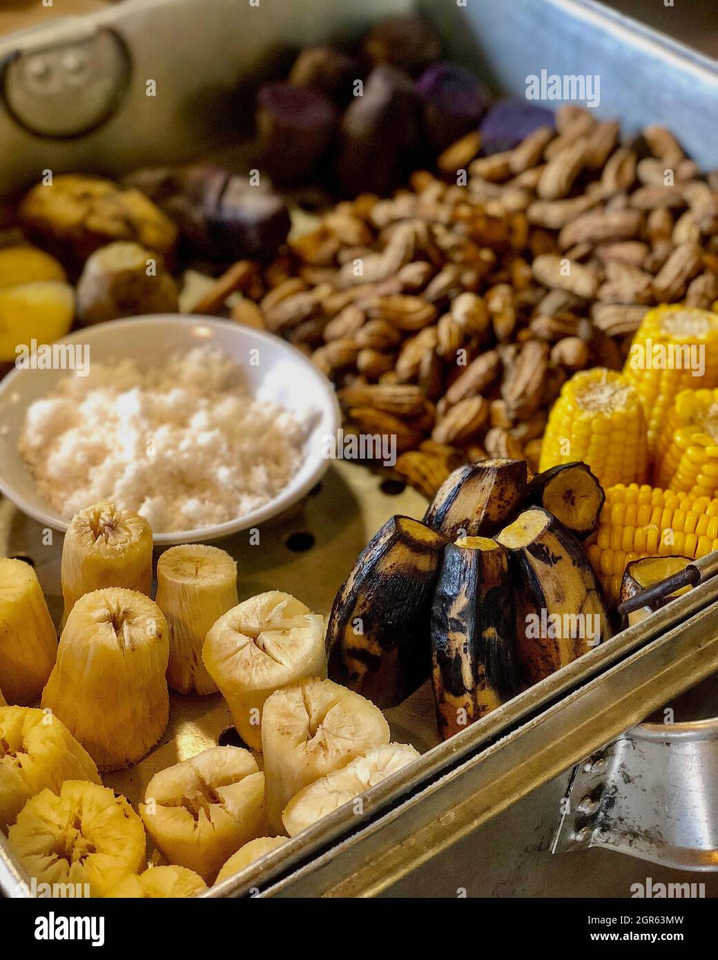 Traditional Steamed Dishes For Breakfast In Java Island Stock Photo - Alamy