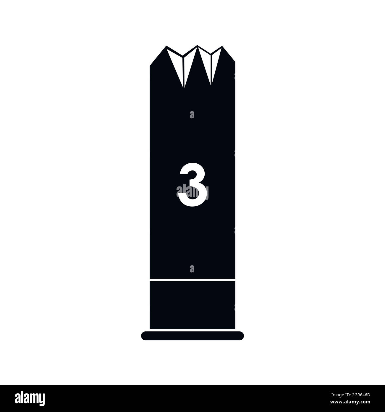 Black bullets Stock Vector Images - Alamy