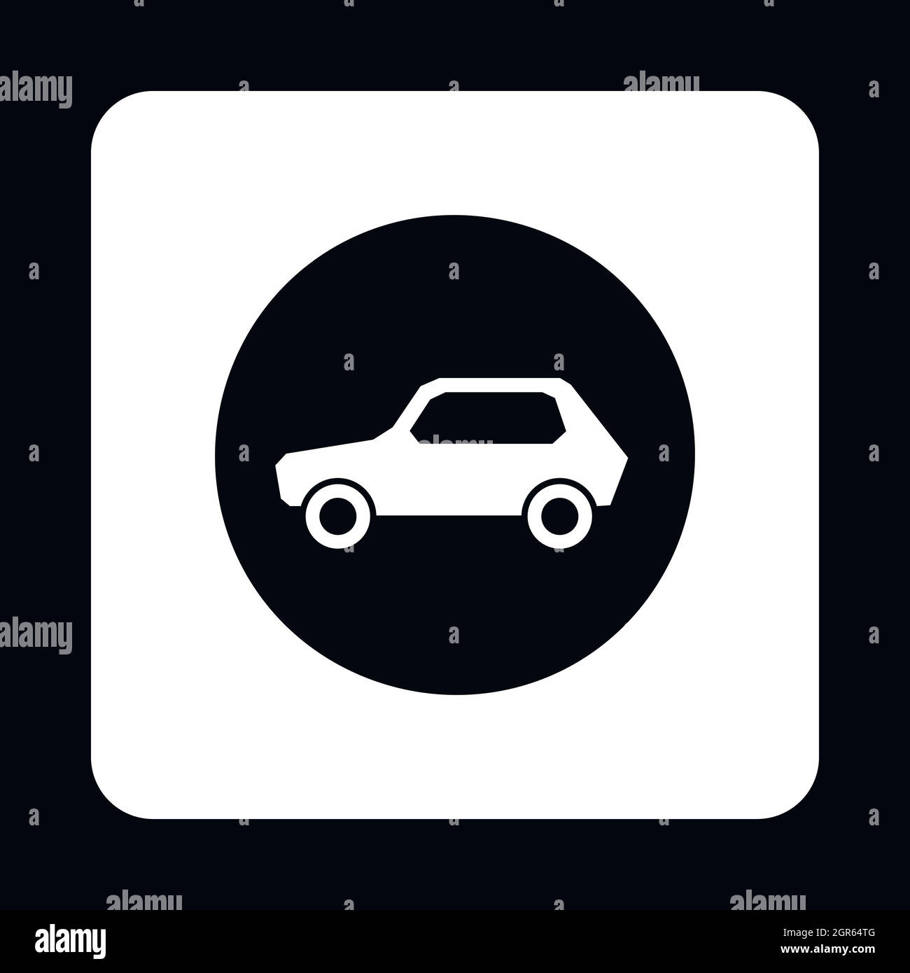 Cars and road sign Stock Vector Images - Alamy
