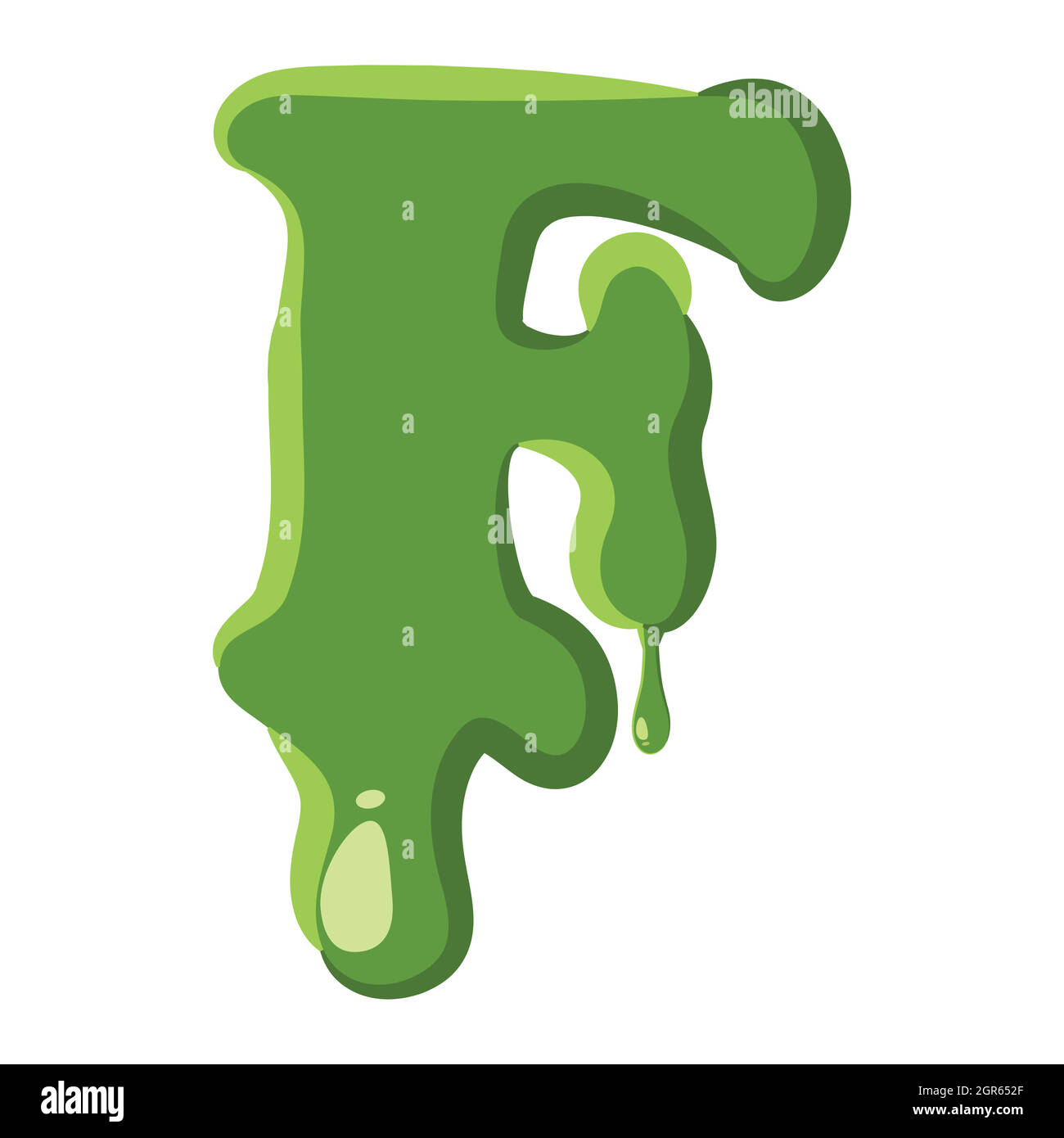 Slime shape green toxic Stock Vector Images - Alamy