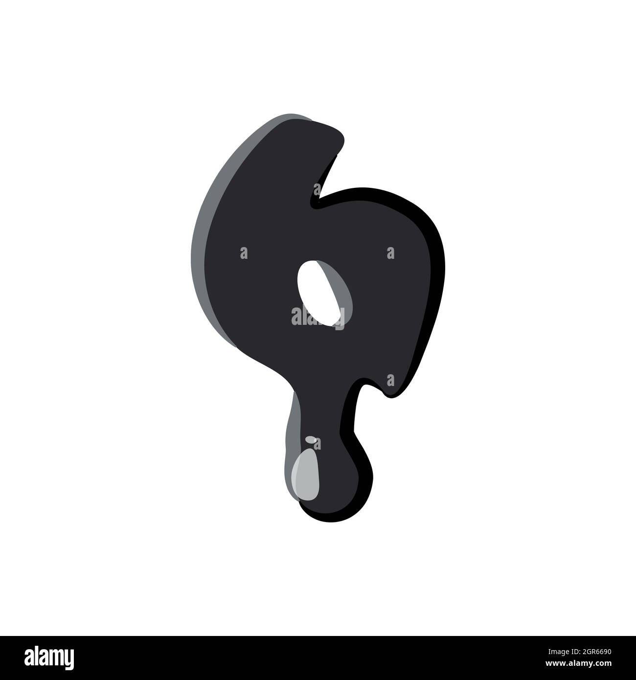 Black number on background Stock Vector Images - Alamy