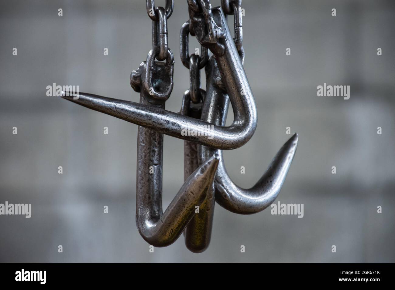 Hanging from chains hi-res stock photography and images - Alamy
