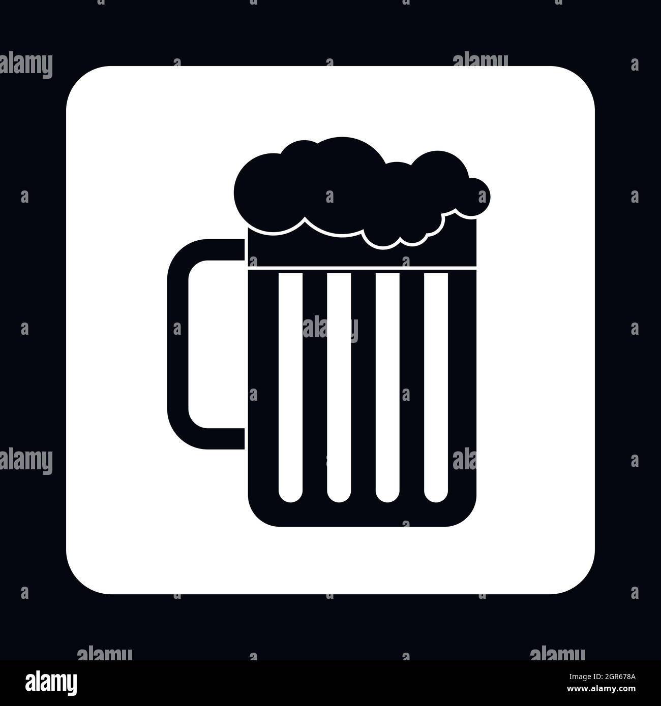 Beer mug symbol hi-res stock photography and images - Alamy
