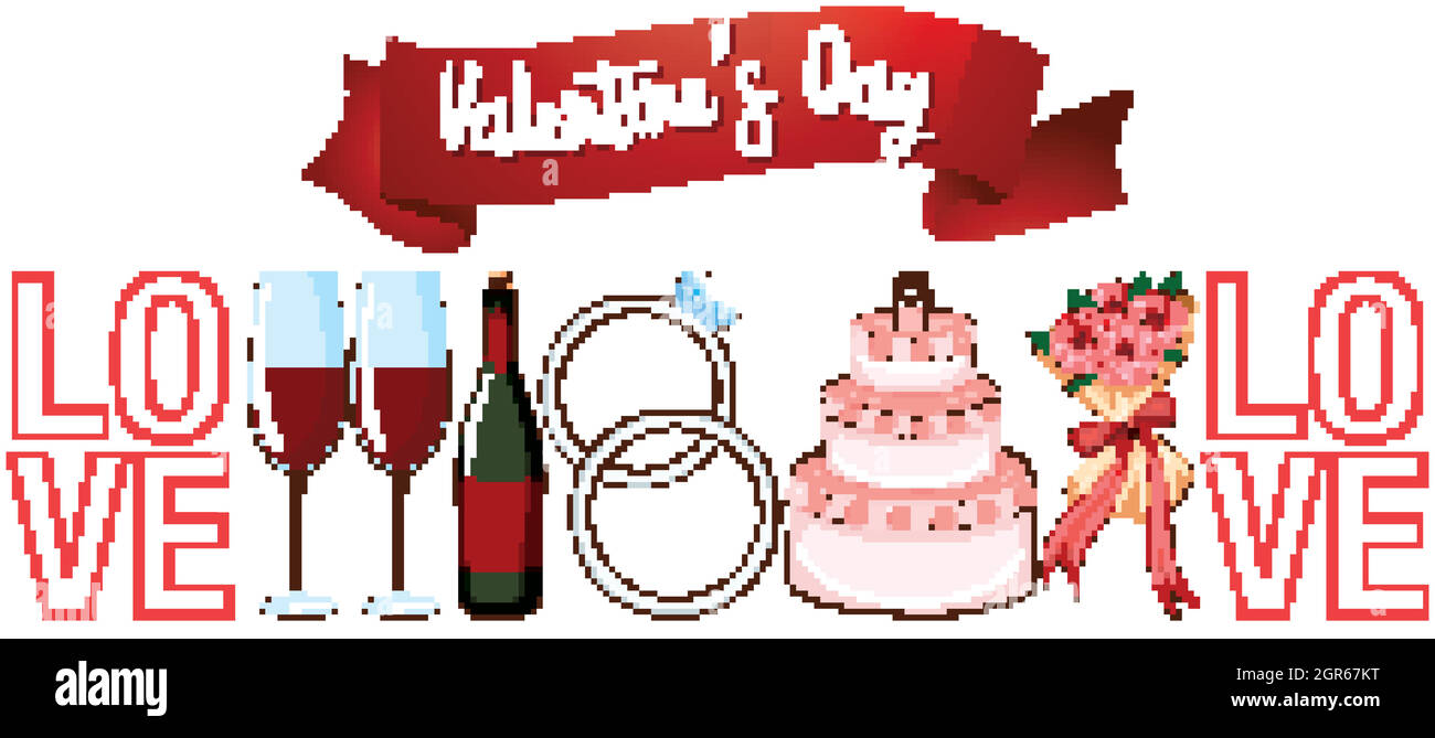 Happy concept symbols Stock Vector Images - Alamy