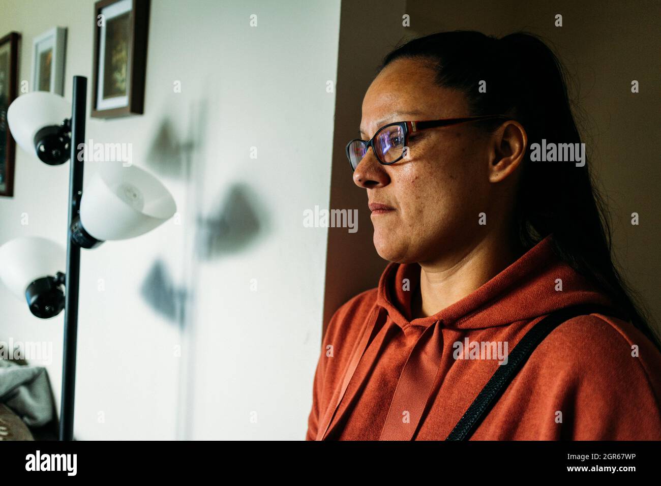 Staring off in distance hi-res stock photography and images - Alamy