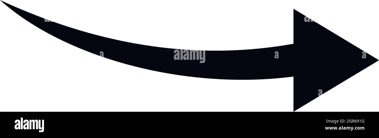 Curve arrow icon, simple style Stock Vector Image & Art - Alamy Curve arrow icon, simple style Stock Vector Image & Art - Alamy