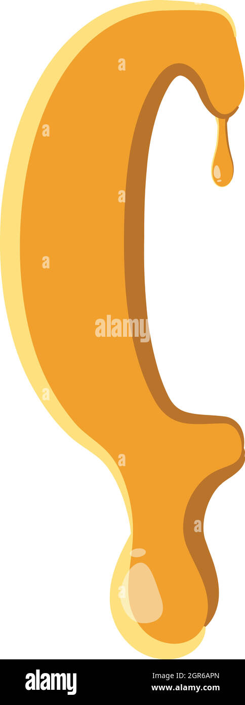 Left parenthesis from honey icon Stock Vector Image & Art - Alamy