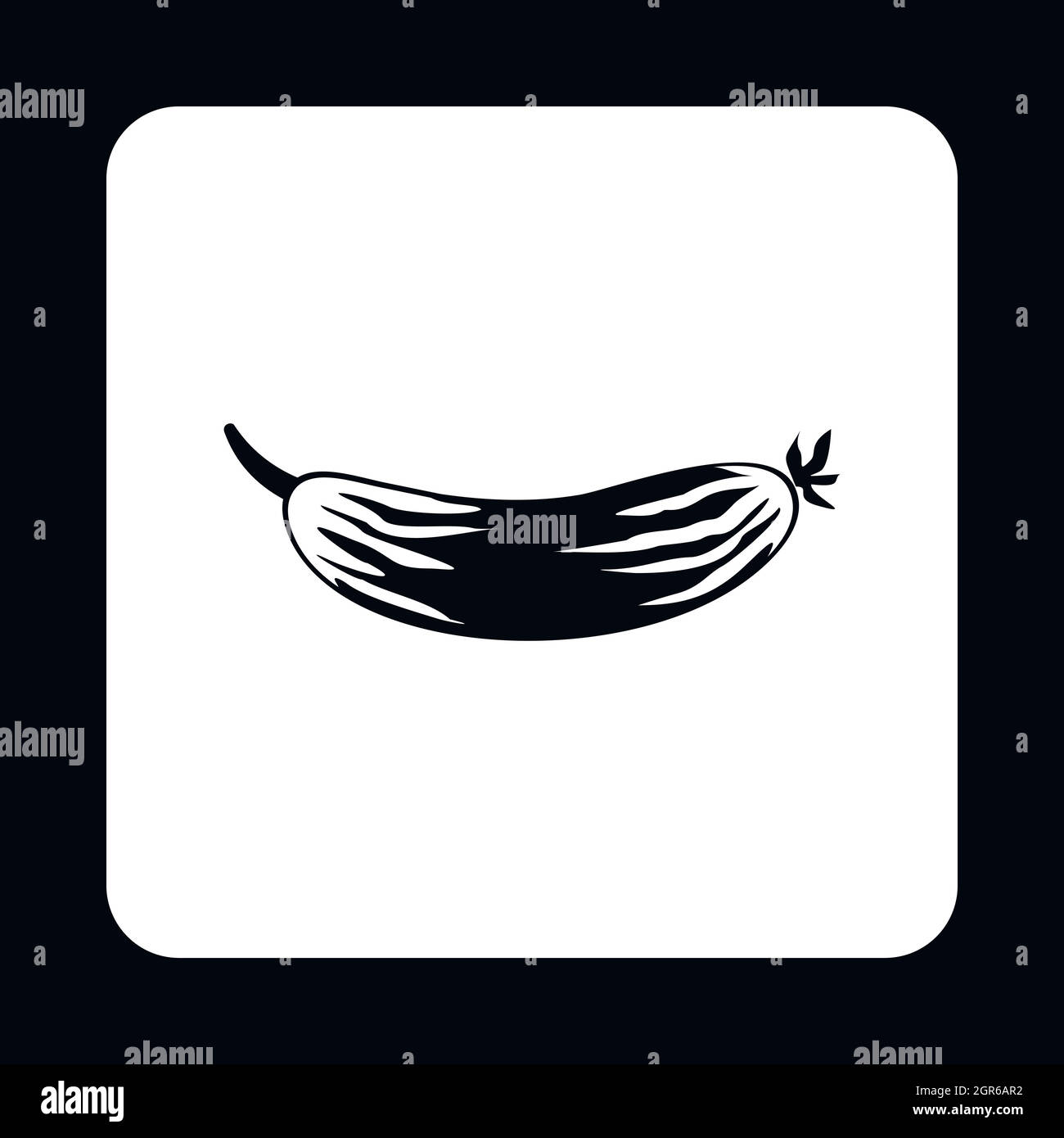 Cucumber icon, simple style Stock Vector Image & Art - Alamy