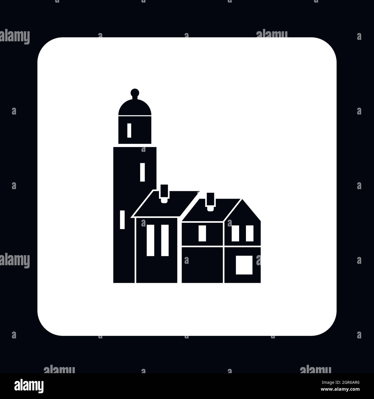 Church holy cross st Stock Vector Images - Alamy