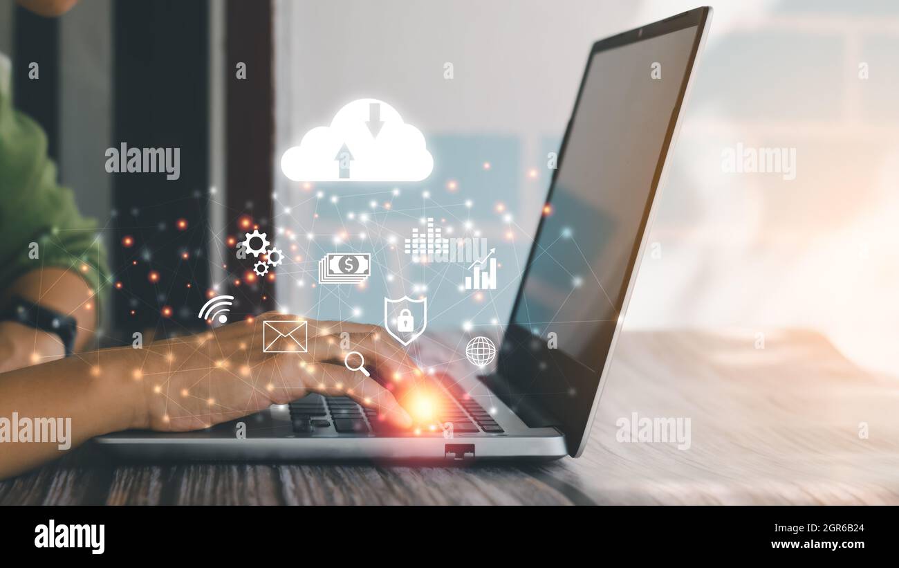 Icon flow chart computer screen hi-res stock photography and images - Alamy