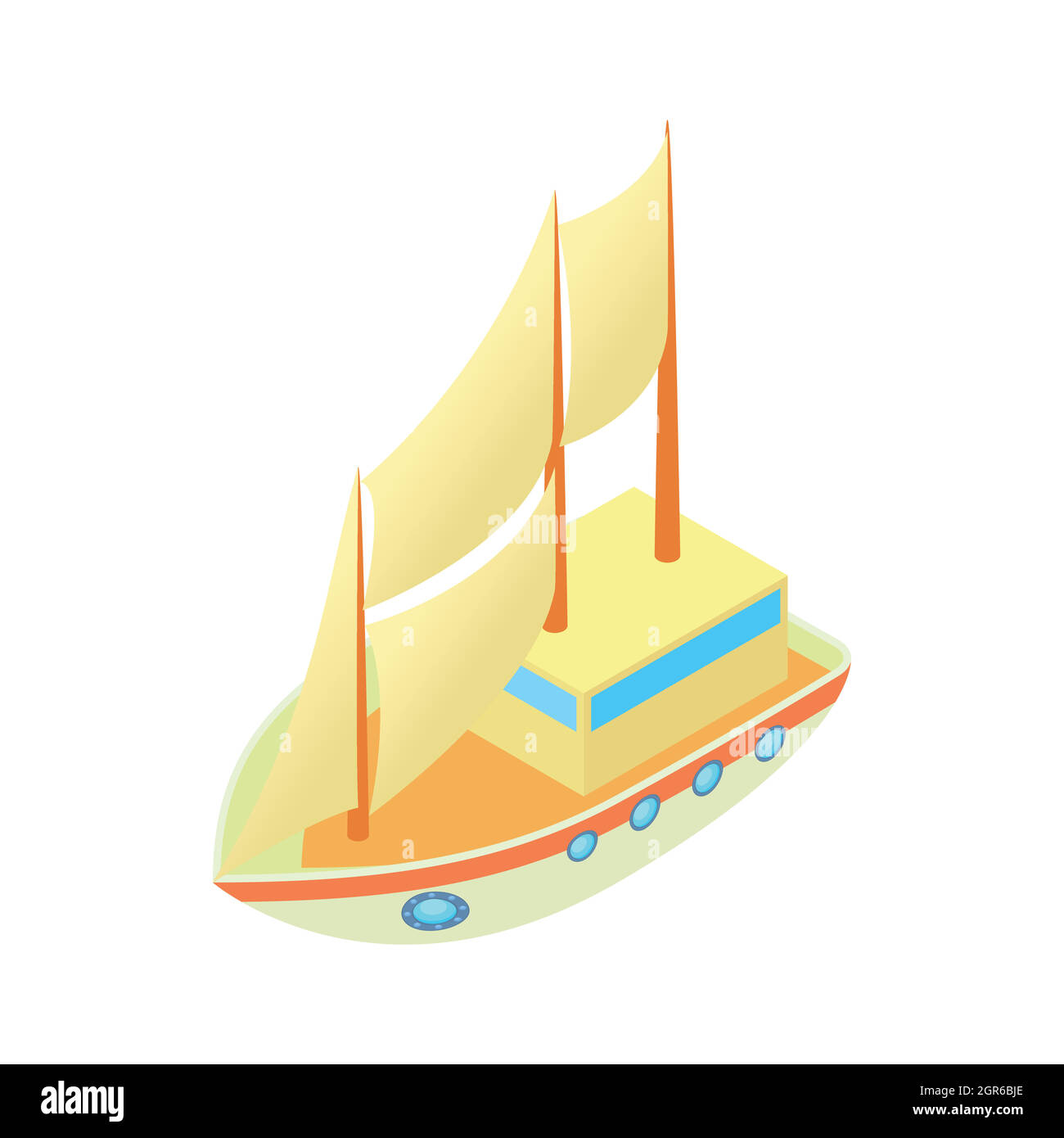 Liner icon, cartoon style Stock Vector Image & Art - Alamy