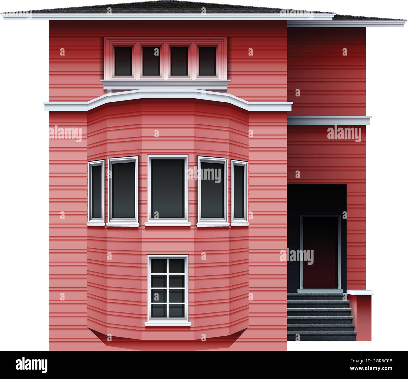 Architect model building Stock Vector Images - Alamy