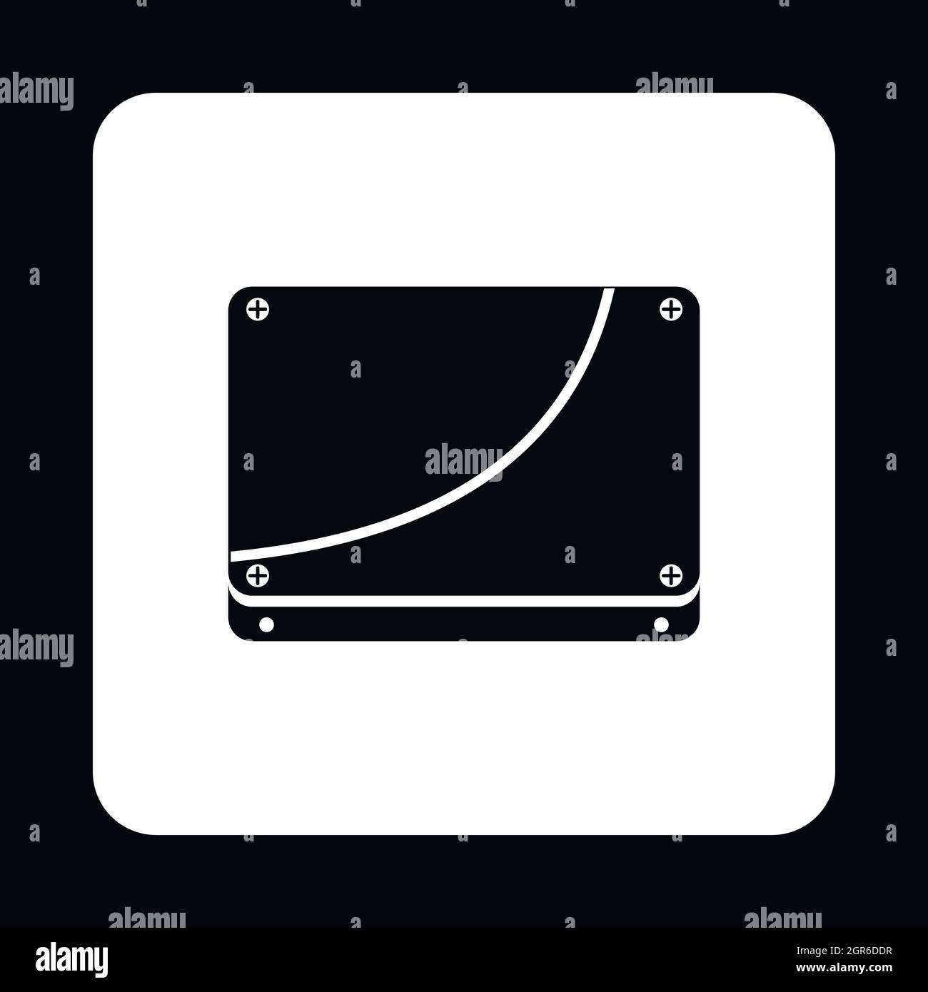 Computer cpu icon simple Stock Vector Images - Alamy