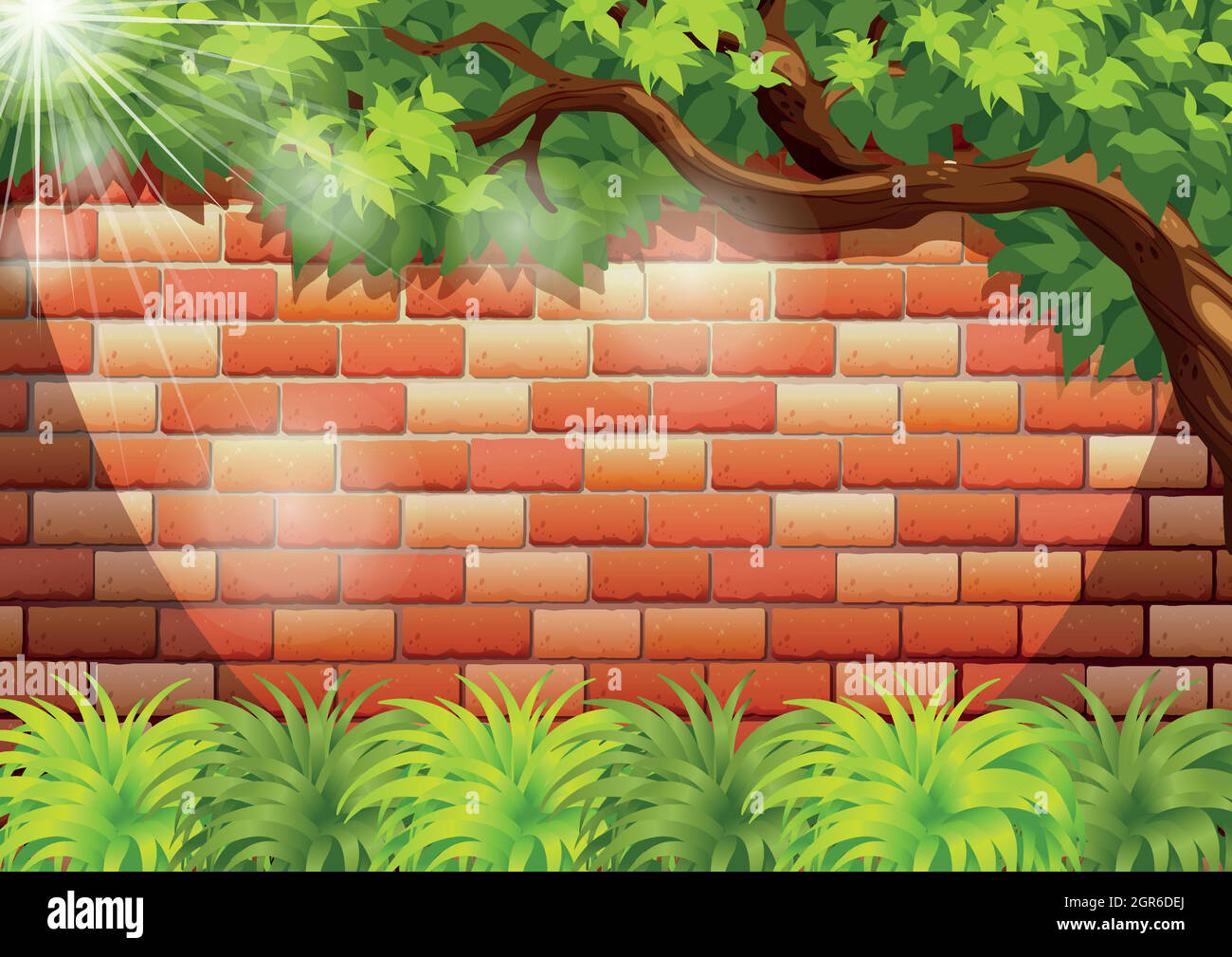 Decorative bricks Stock Vector Images - Alamy