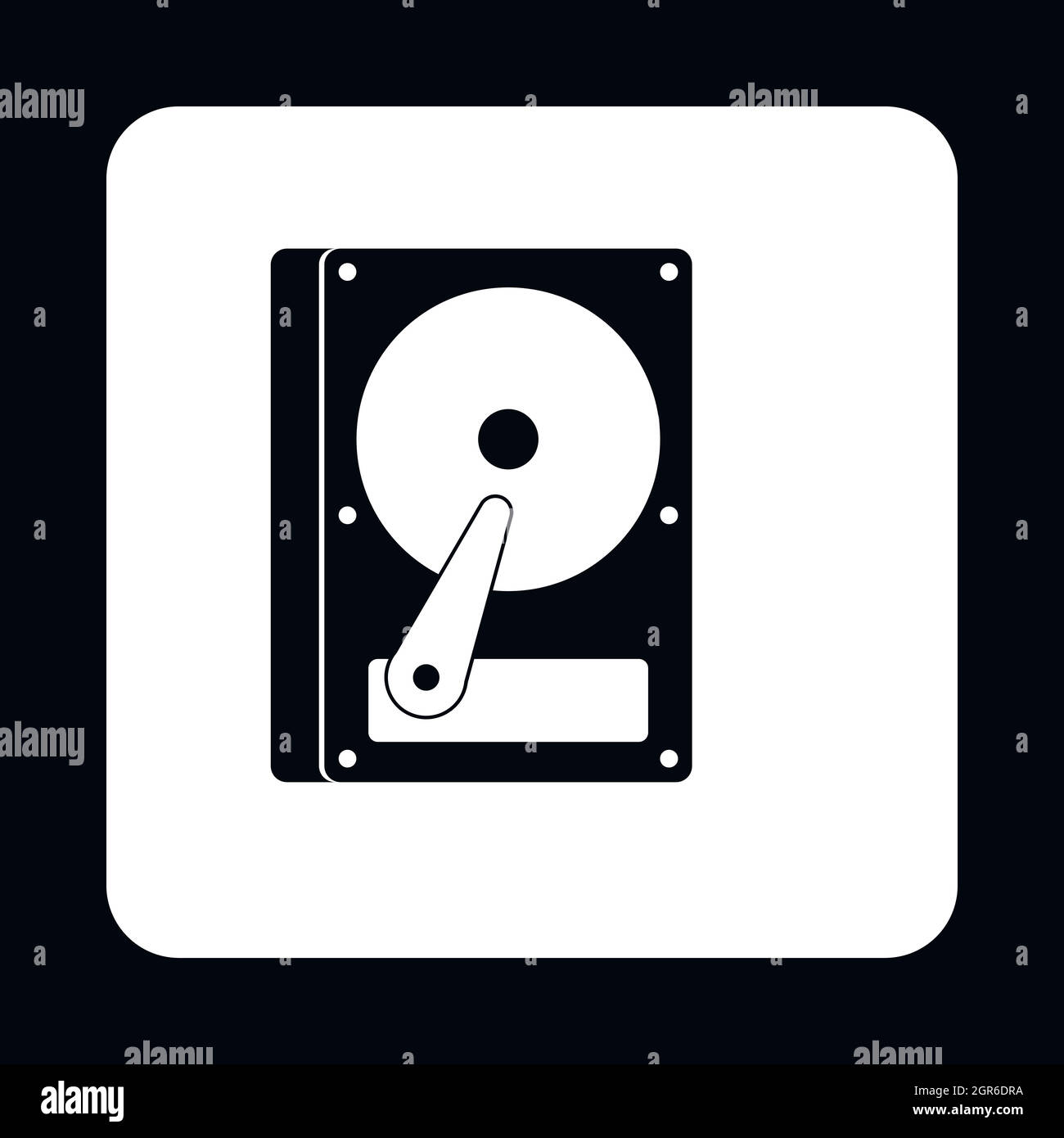 CD rom icon, simple style Stock Vector Image & Art - Alamy