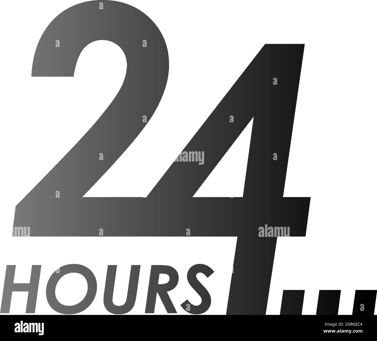24h logo Black and White Stock Photos & Images - Alamy