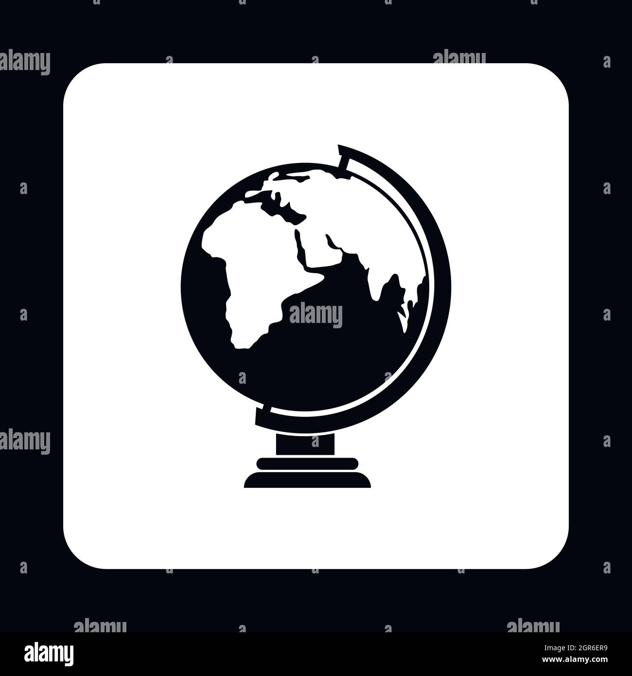 Symbol globe Stock Vector Images - Alamy