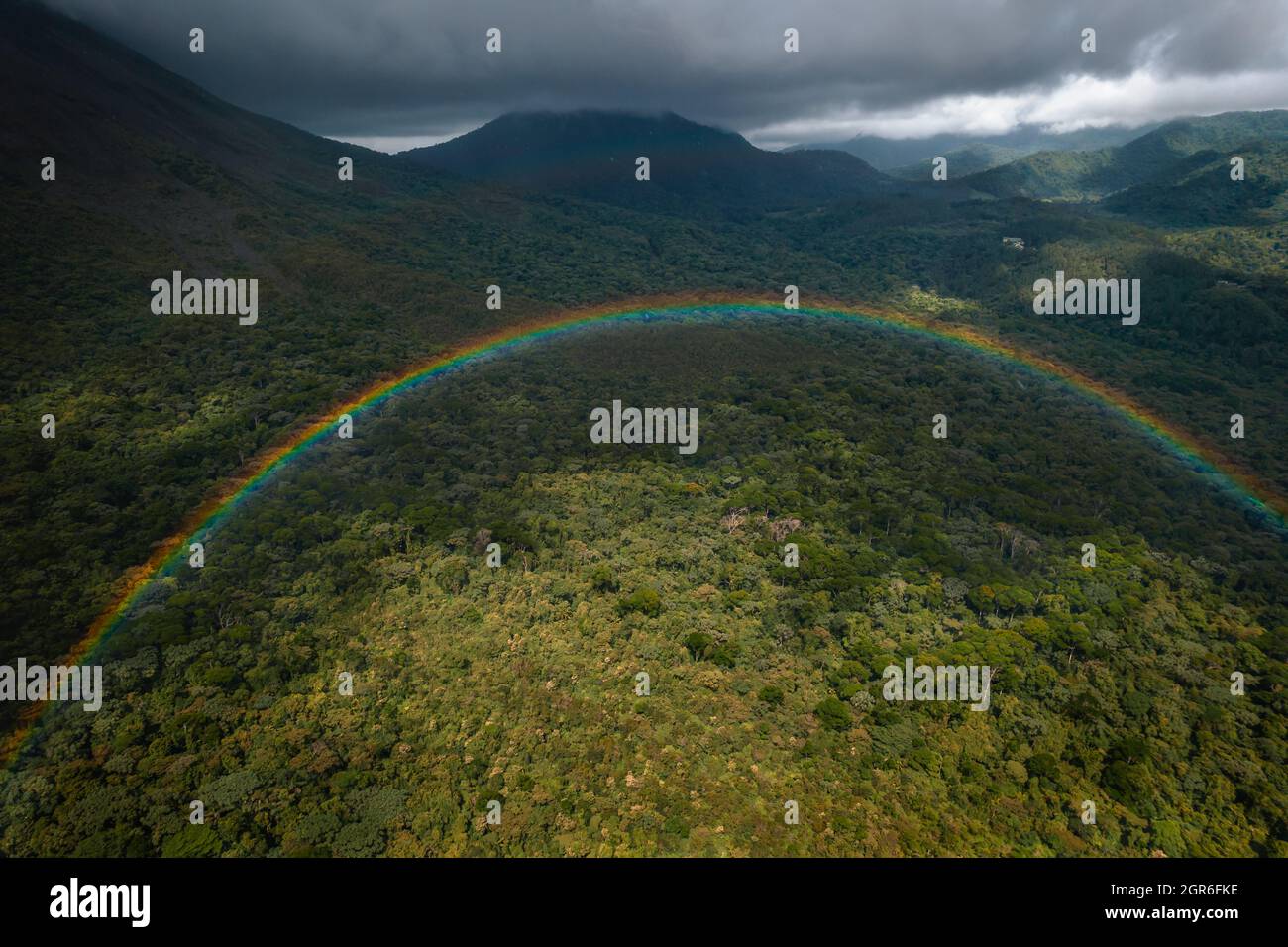 Arenal volcano rainbow hi-res stock photography and images - Alamy