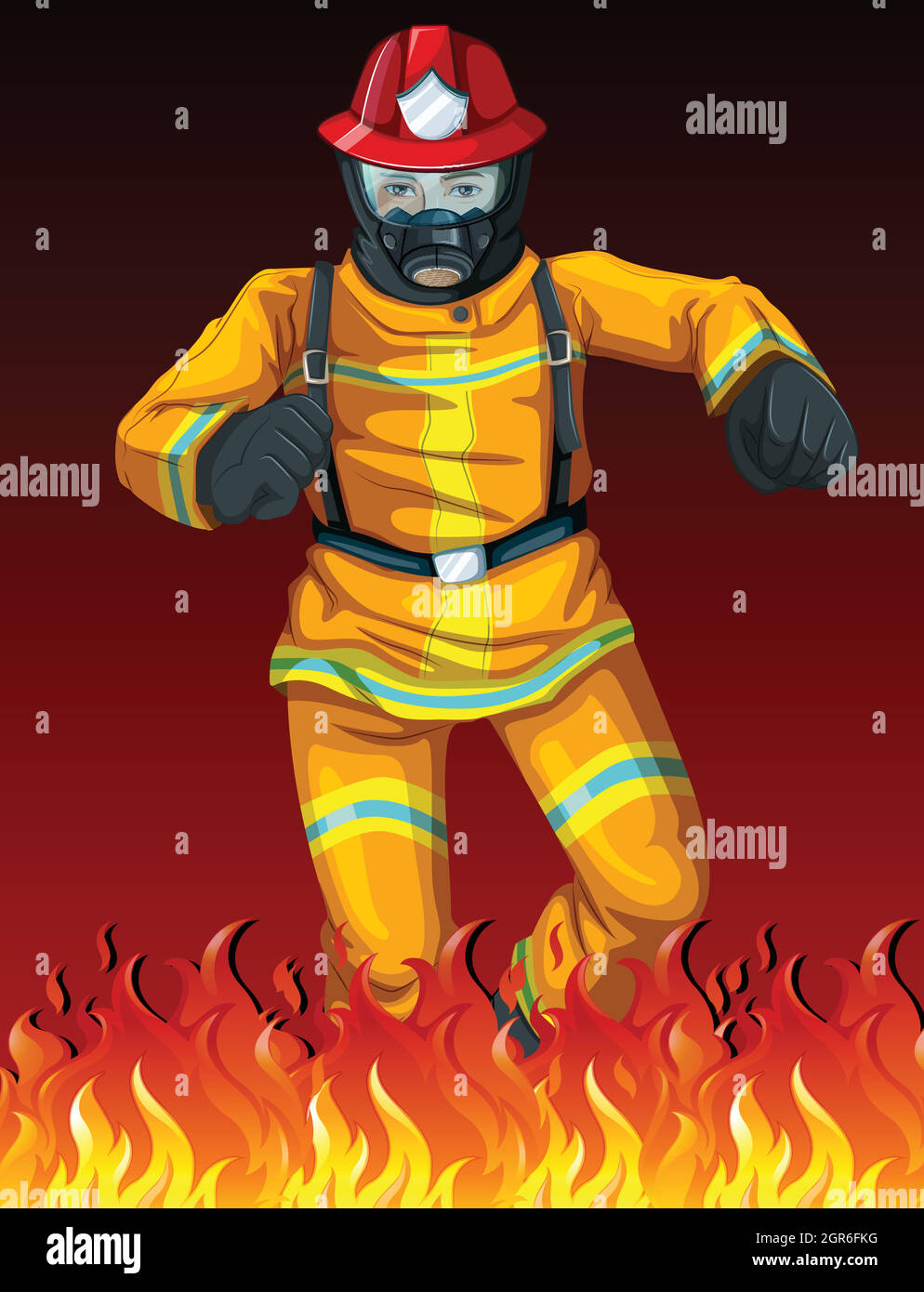 Fireman fire breathing apparatus hi-res stock photography and images ...