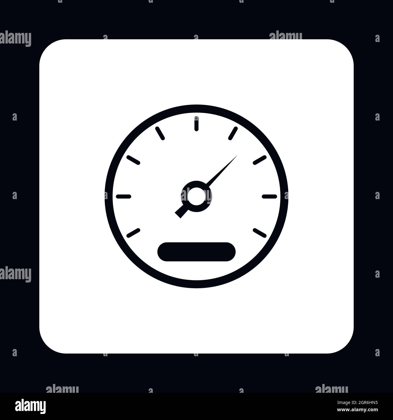Speedometer Measuring Scale Icon Stock Vector Image And Art Alamy