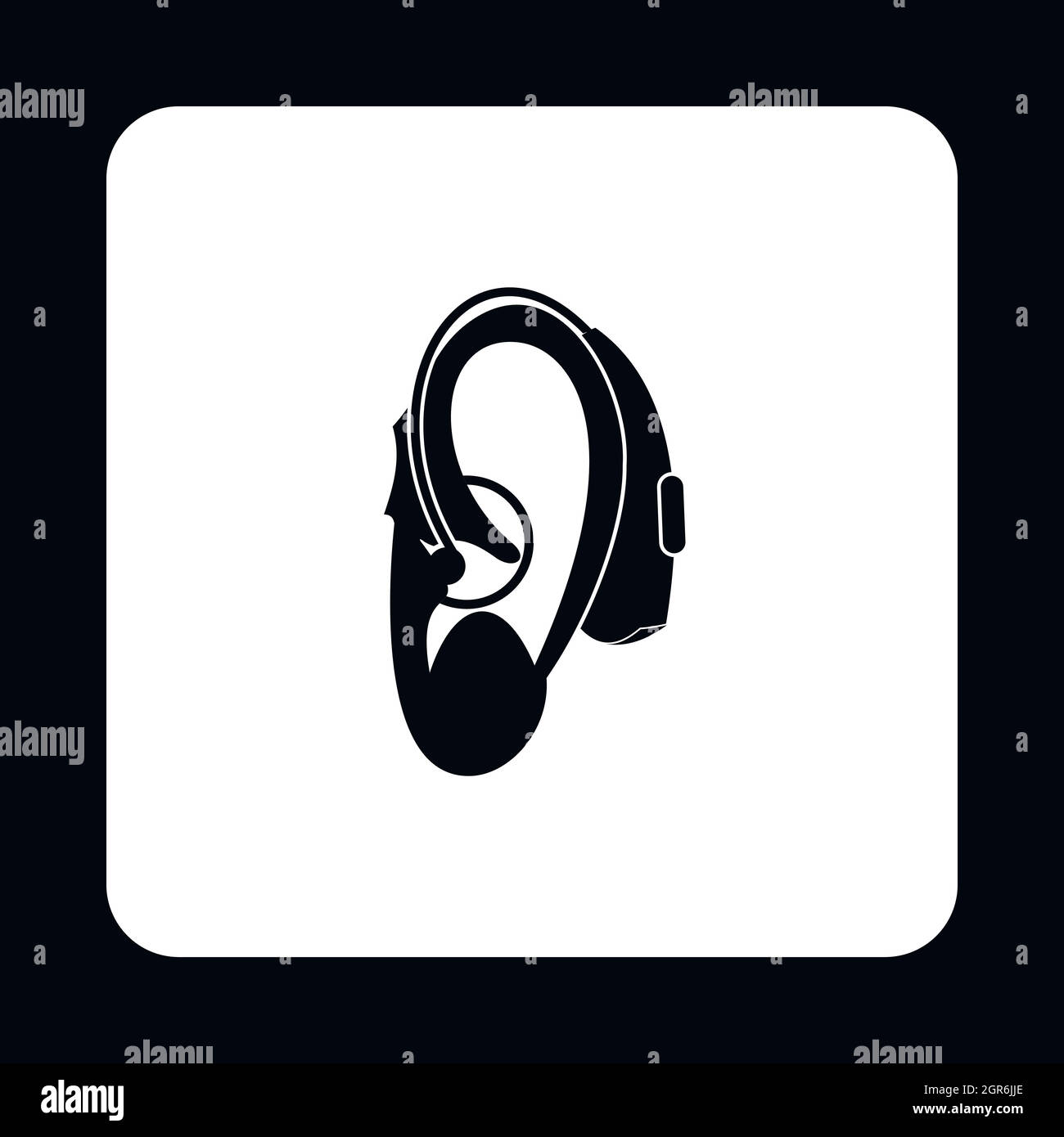 Hearing aid icon, simple style Stock Vector Image & Art - Alamy