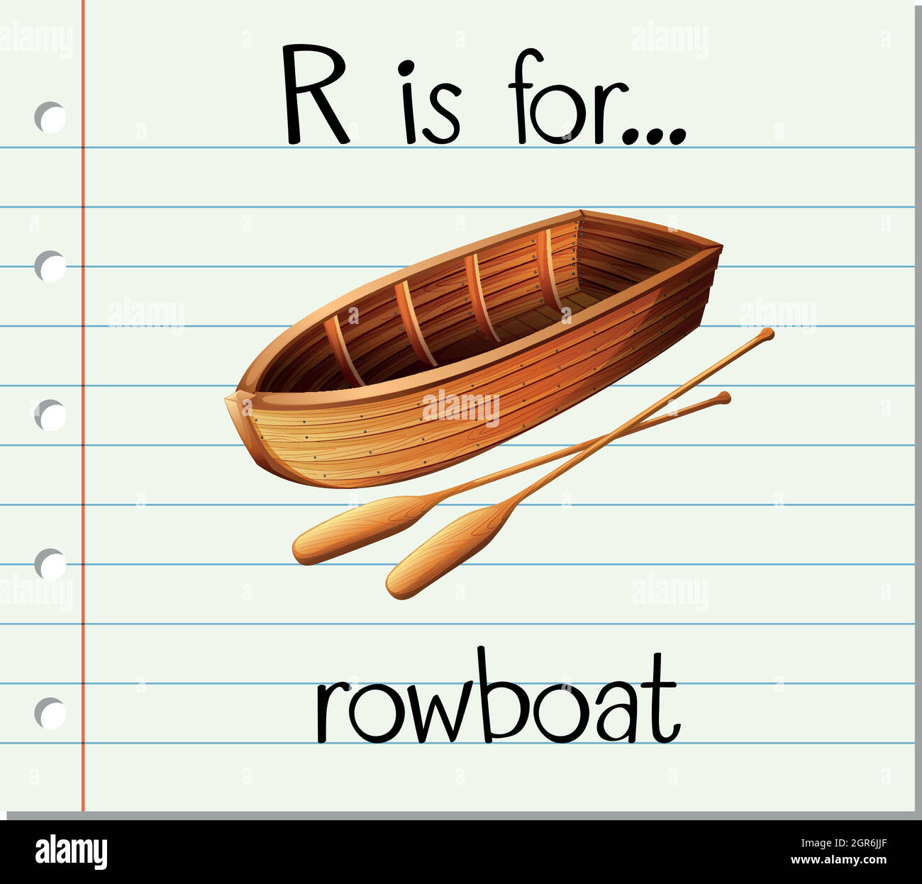 R boat Stock Vector Images - Alamy