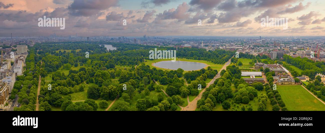 View of hyde park from above hi-res stock photography and images - Alamy