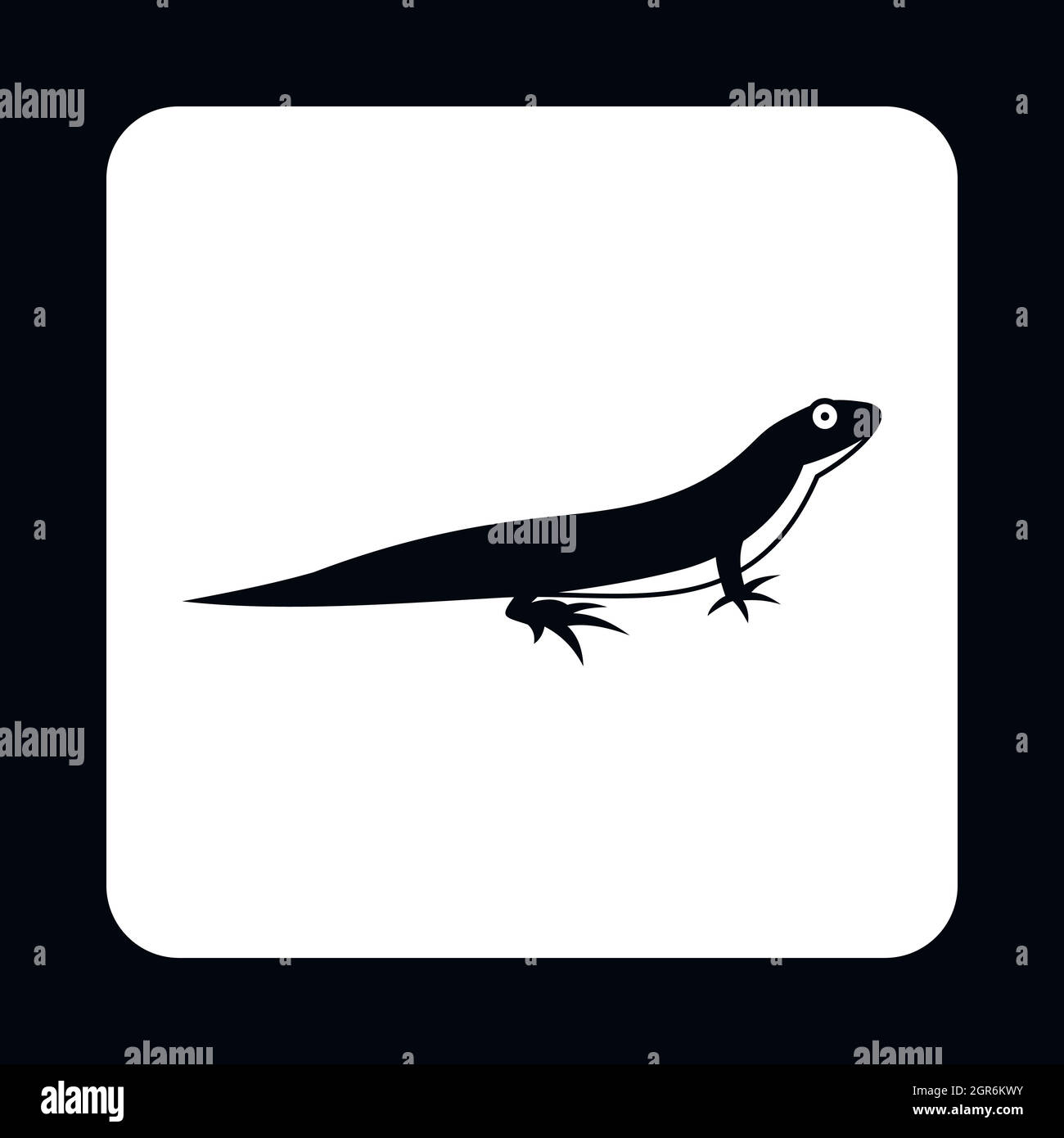 Lizard icon hi-res stock photography and images - Alamy