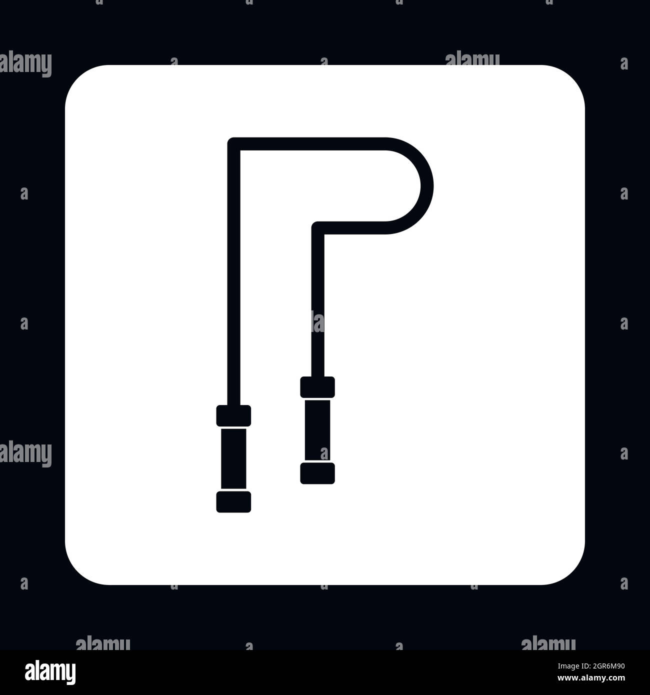 Skipping rope icon, simple style Stock Vector Image & Art - Alamy