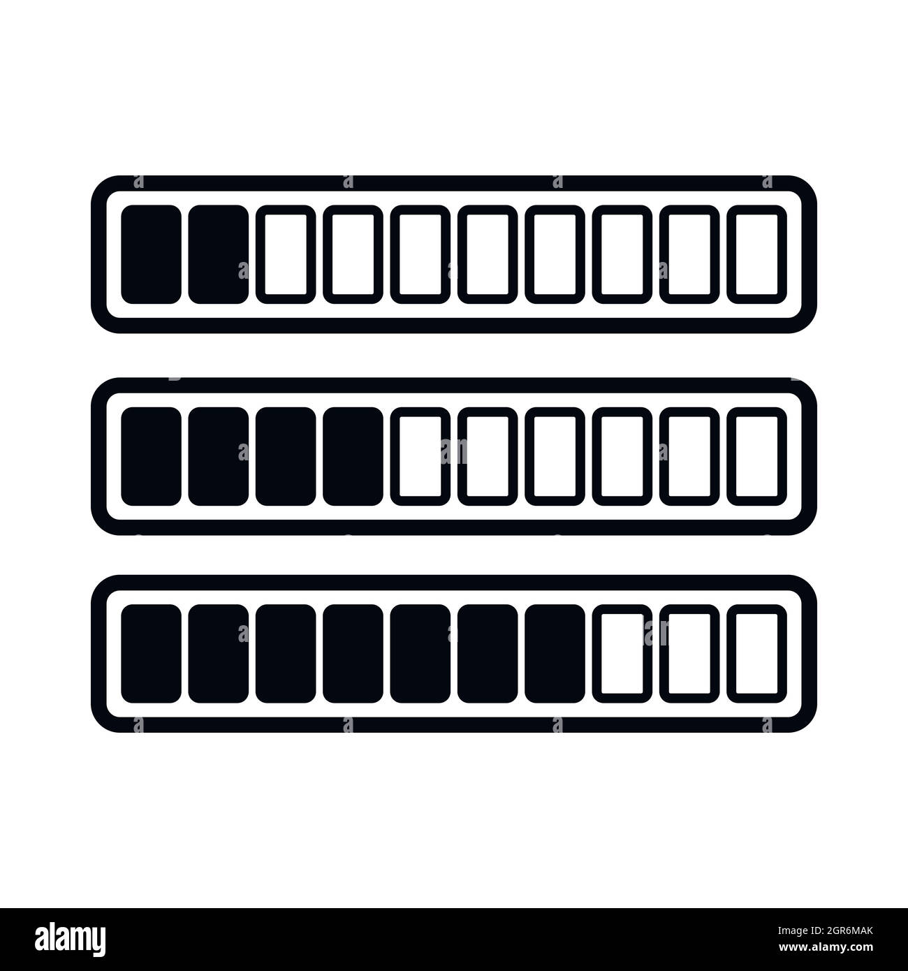 Navigation system horizontal Stock Vector Images - Alamy