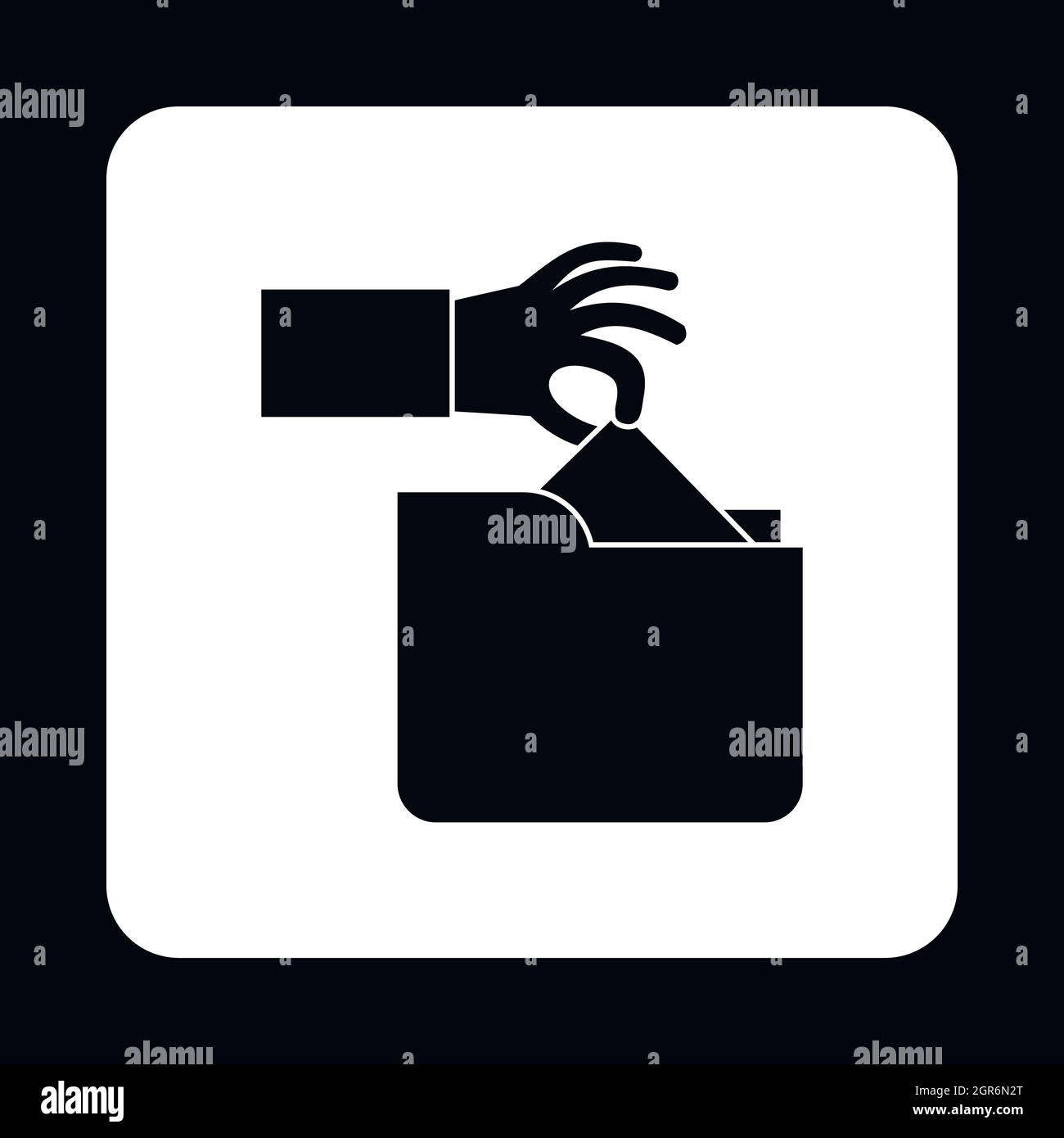 Internet hand virus Stock Vector Images - Alamy