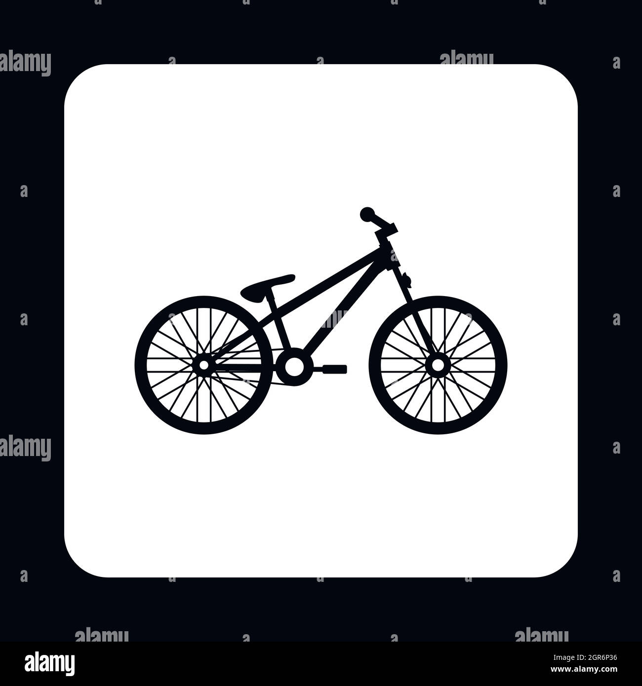 Symbol bicycle Stock Vector Images - Alamy