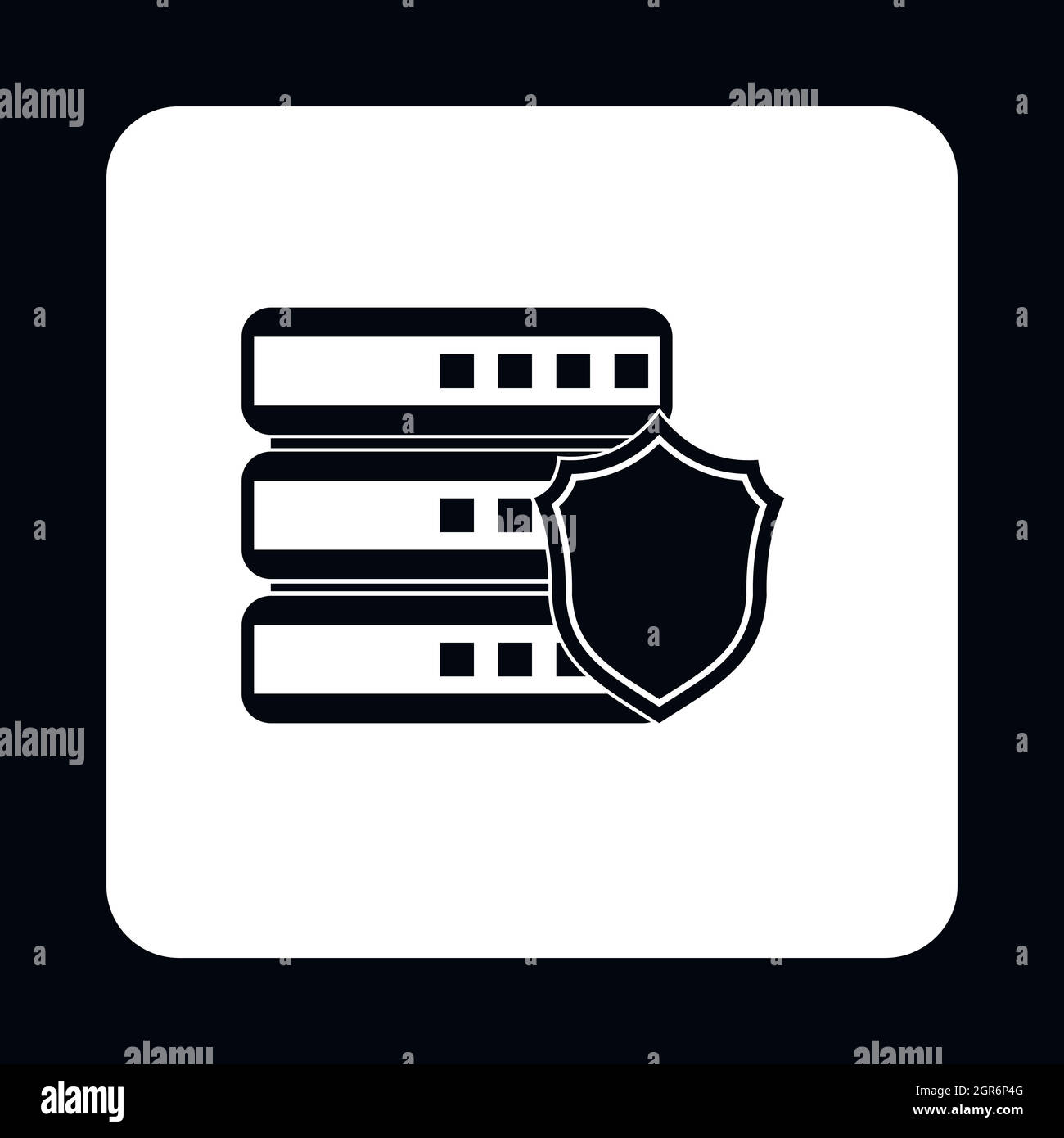 Security data isolated Stock Vector Images - Alamy
