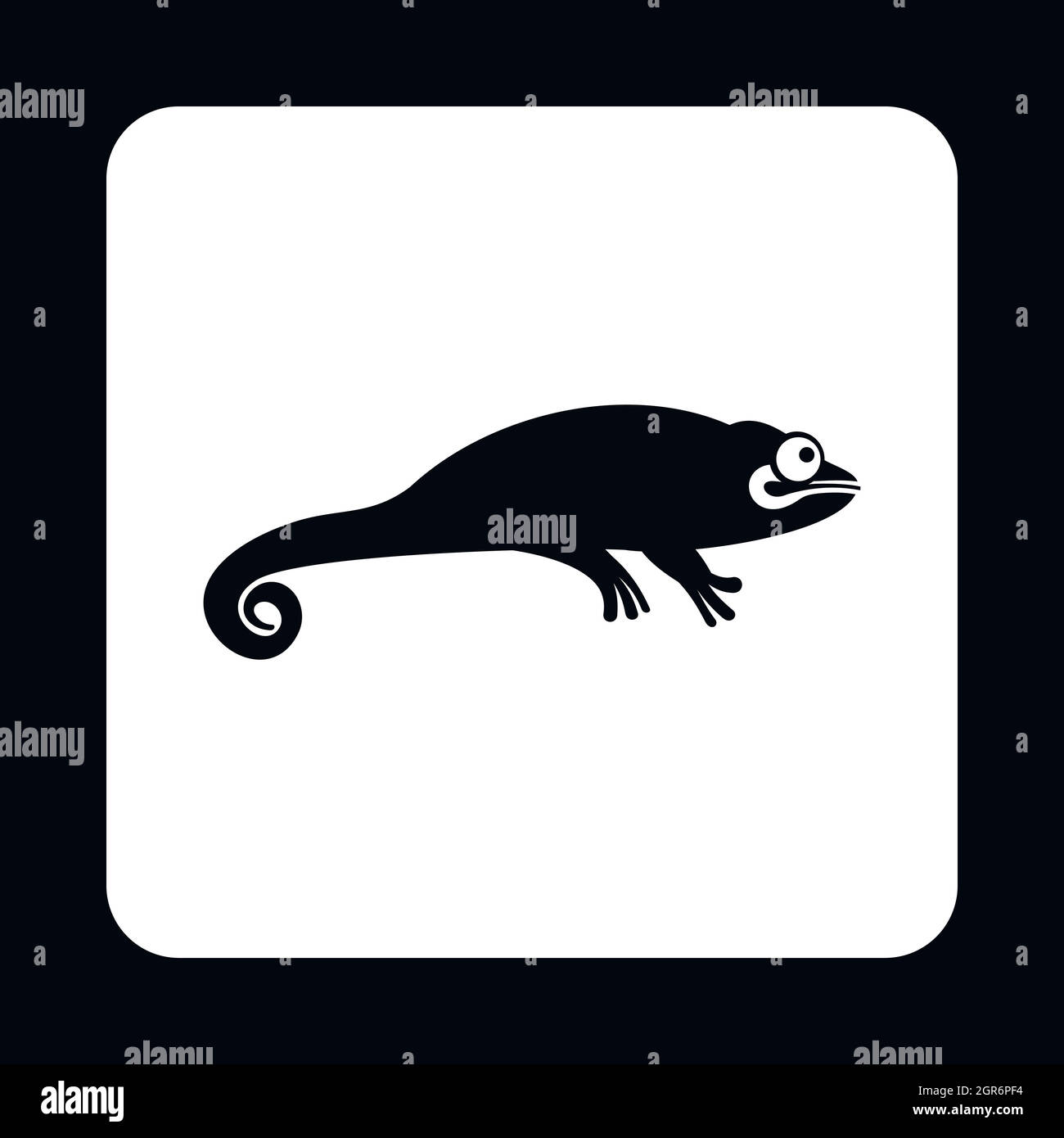 Chameleon Outline