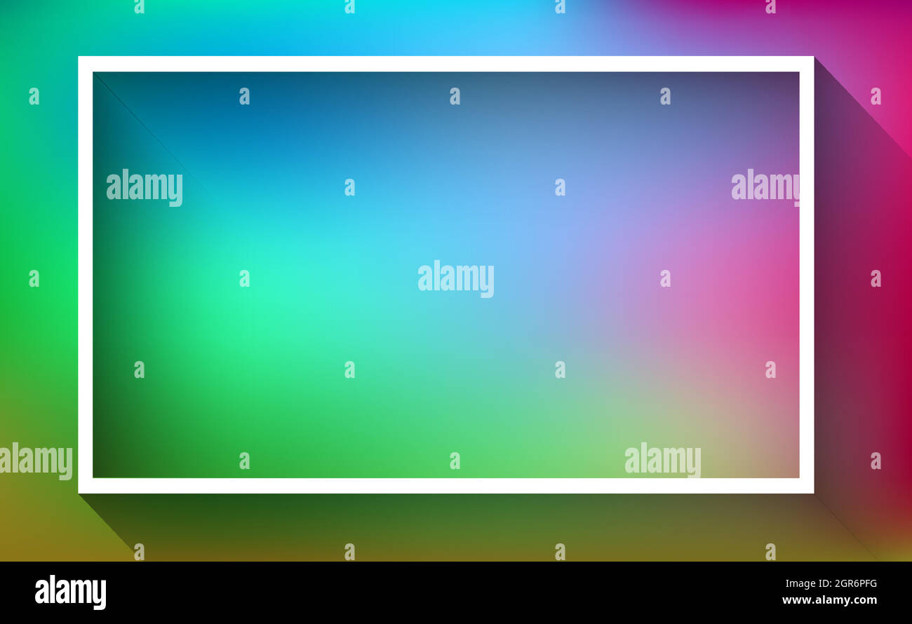 Border template with colorful background Stock Vector Image & Art - Alamy