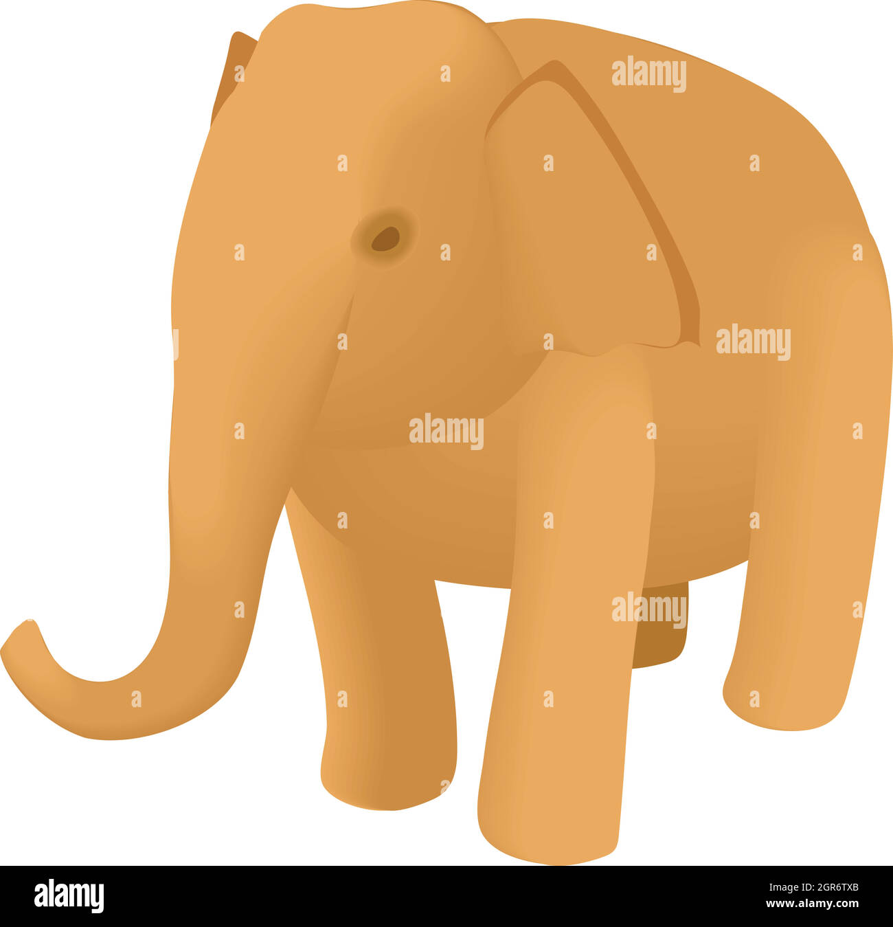 Elephant icon, cartoon style Stock Vector Image & Art - Alamy