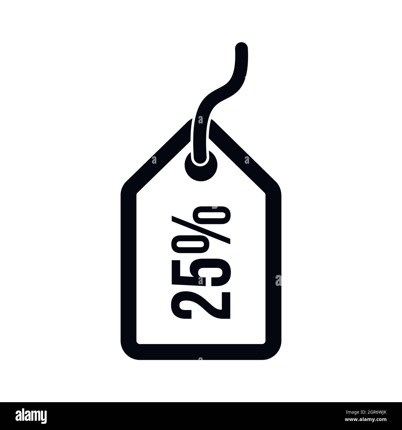 Discount coupon 25 percent Stock Vector Images - Alamy