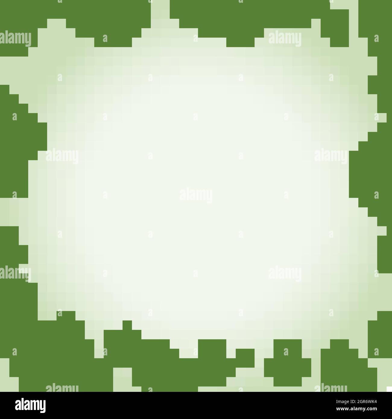 Frame template with cow patterns design in green Stock Vector Image ...