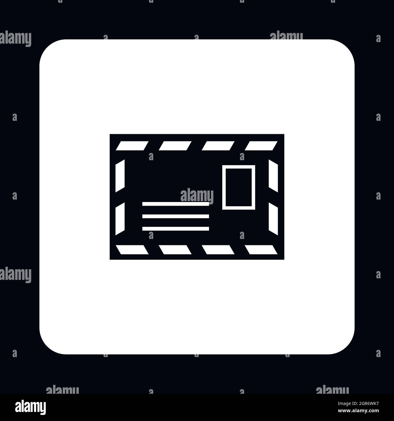 Simple envelope icon hi-res stock photography and images - Alamy