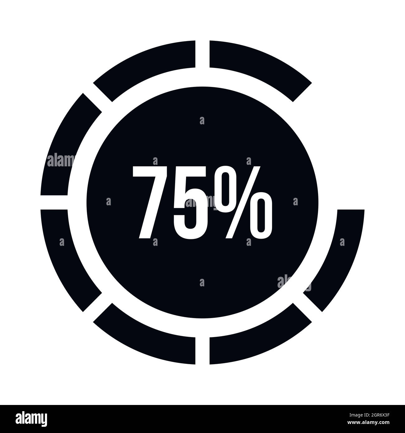 Database simple symbol vector Cut Out Stock Images & Pictures - Alamy