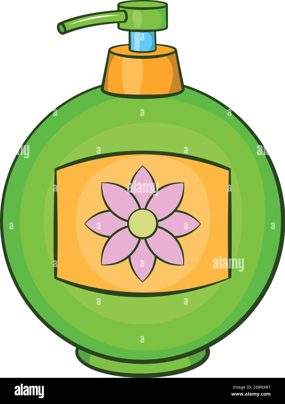 Plastic bottle cleaning detergent Stock Vector Images - Alamy