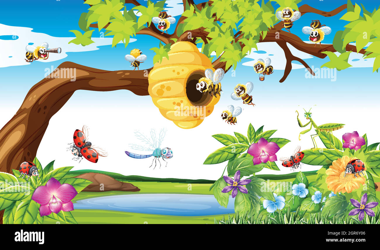 Flying around tree hi-res stock photography and images - Alamy