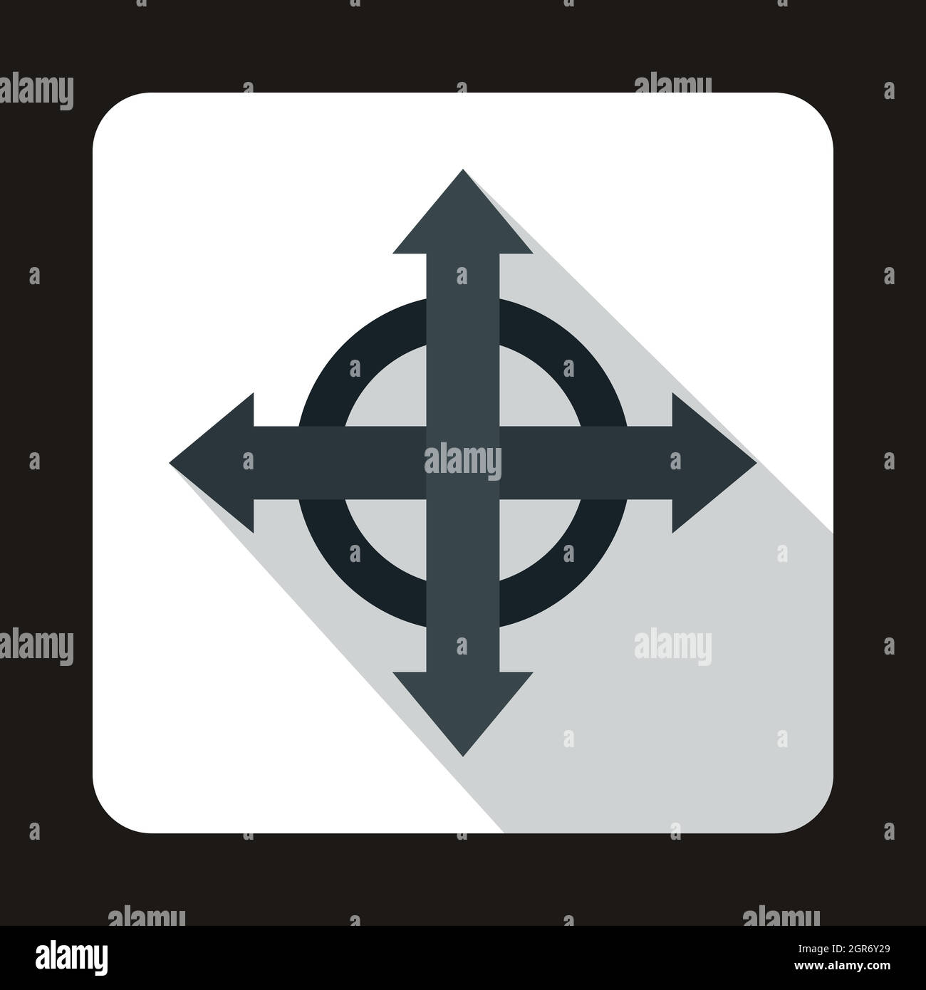 Arrows icon shape pointer Stock Vector Images - Alamy