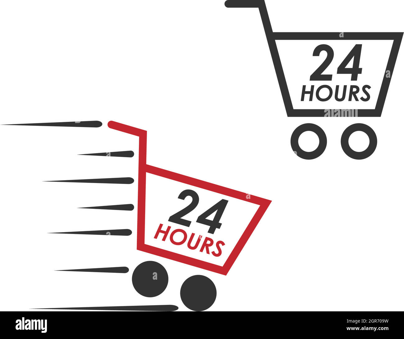 24hour Stock Vector Images - Alamy