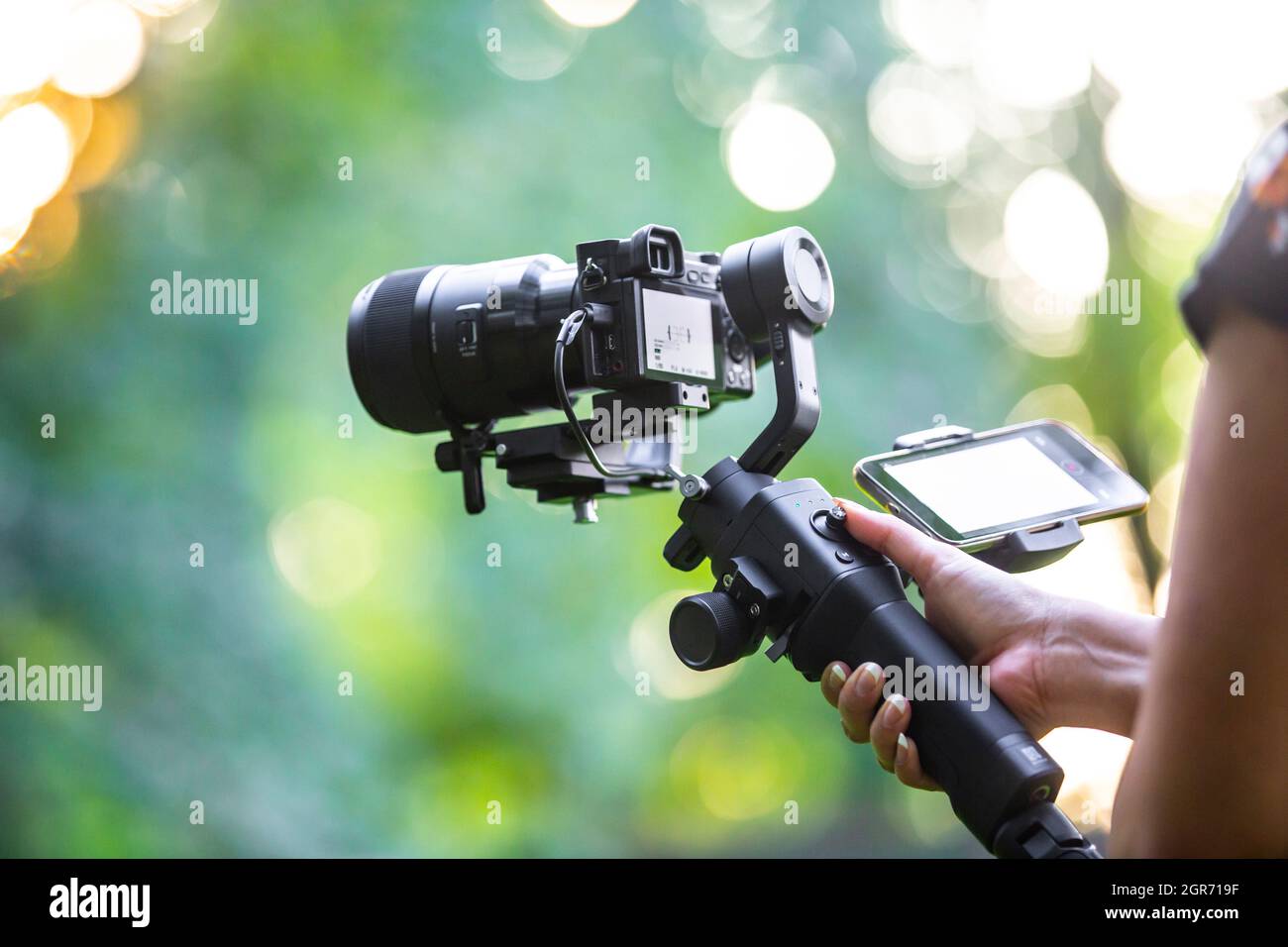 Gimbal stabilized hi-res stock photography and images - Alamy