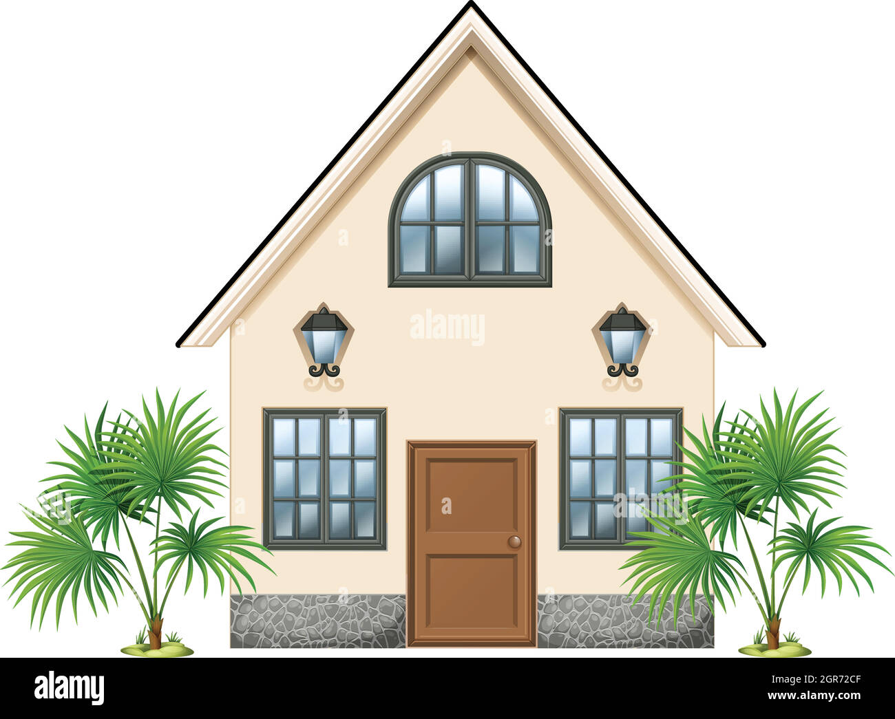 Simple house hi-res stock photography and images - Alamy