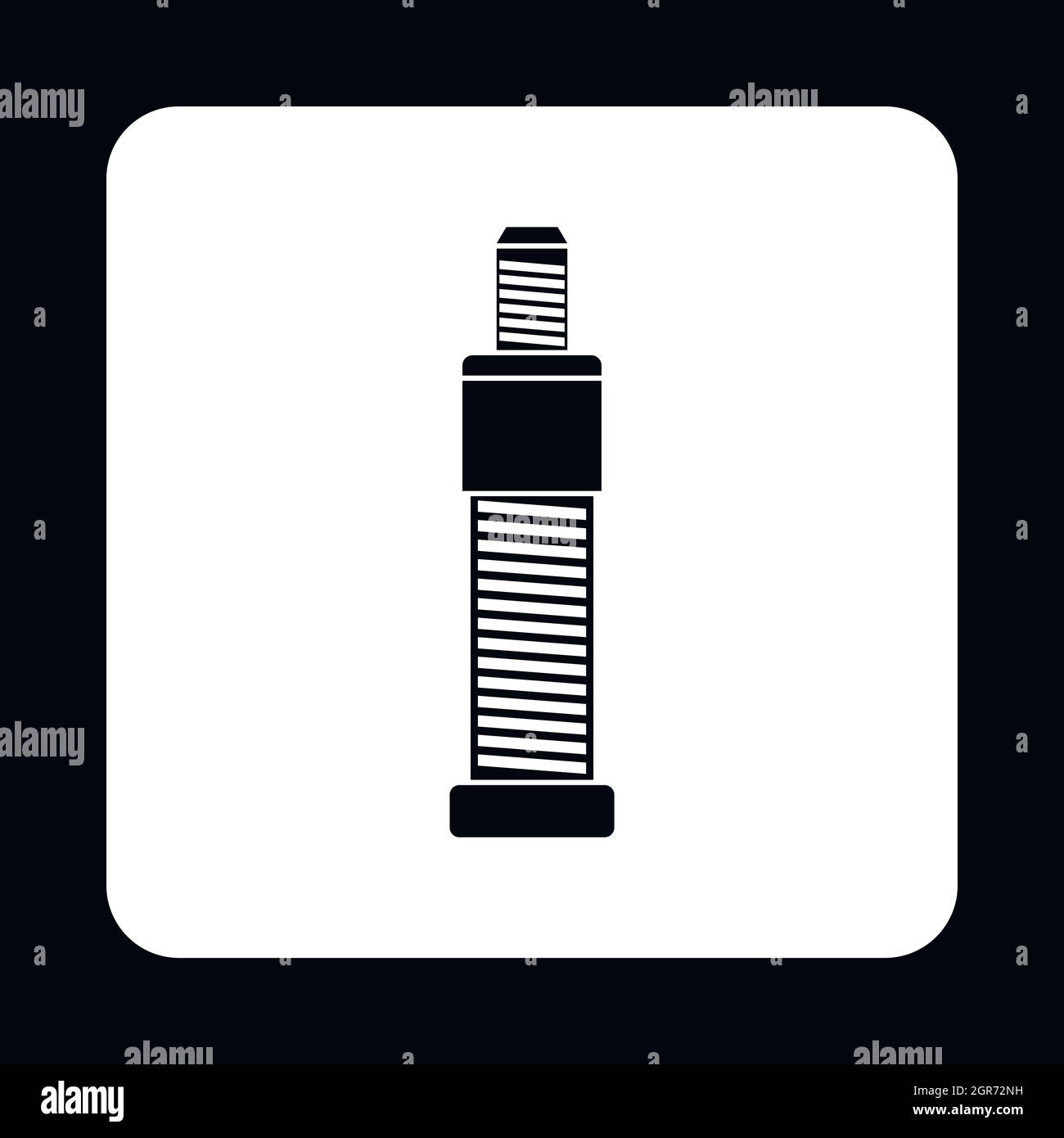 Bolt nut icon hi-res stock photography and images - Alamy